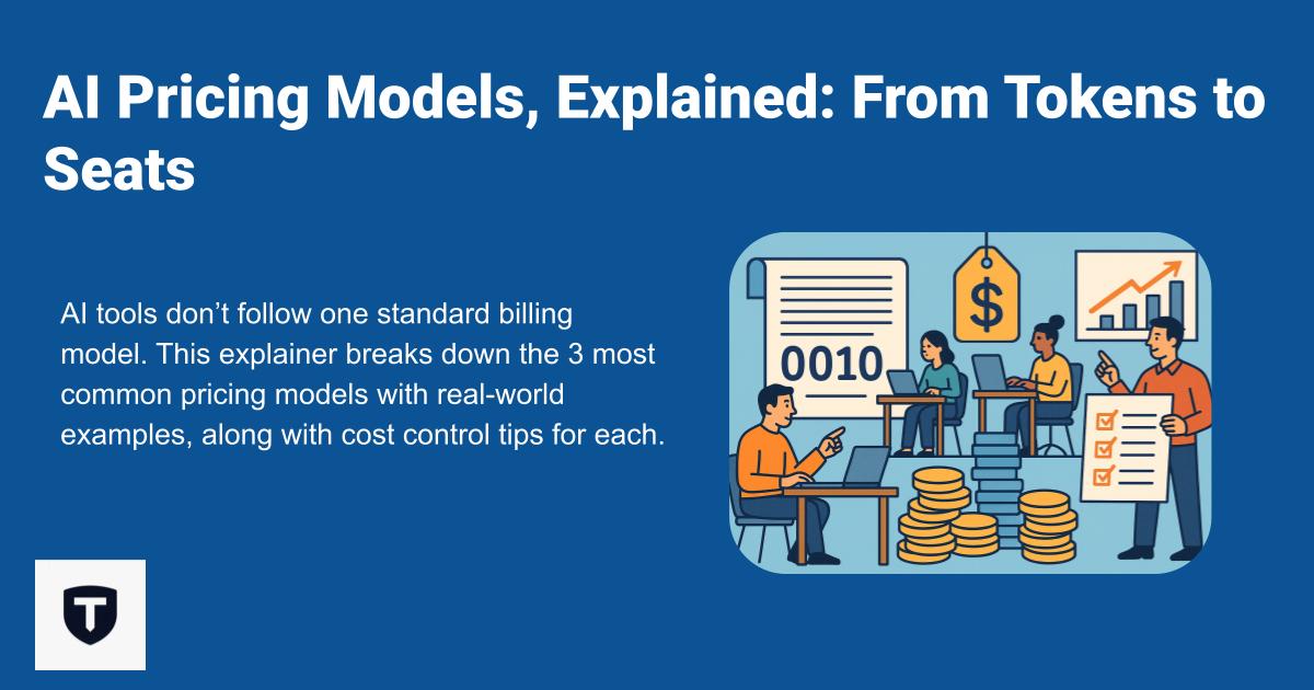AI Pricing Models, Explained: From Tokens to Seats · TopCompany.ai